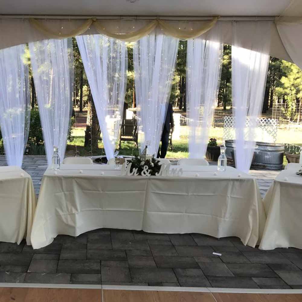 Rectangle Table Linen 90" x 156" | Rentals by JMS Tents