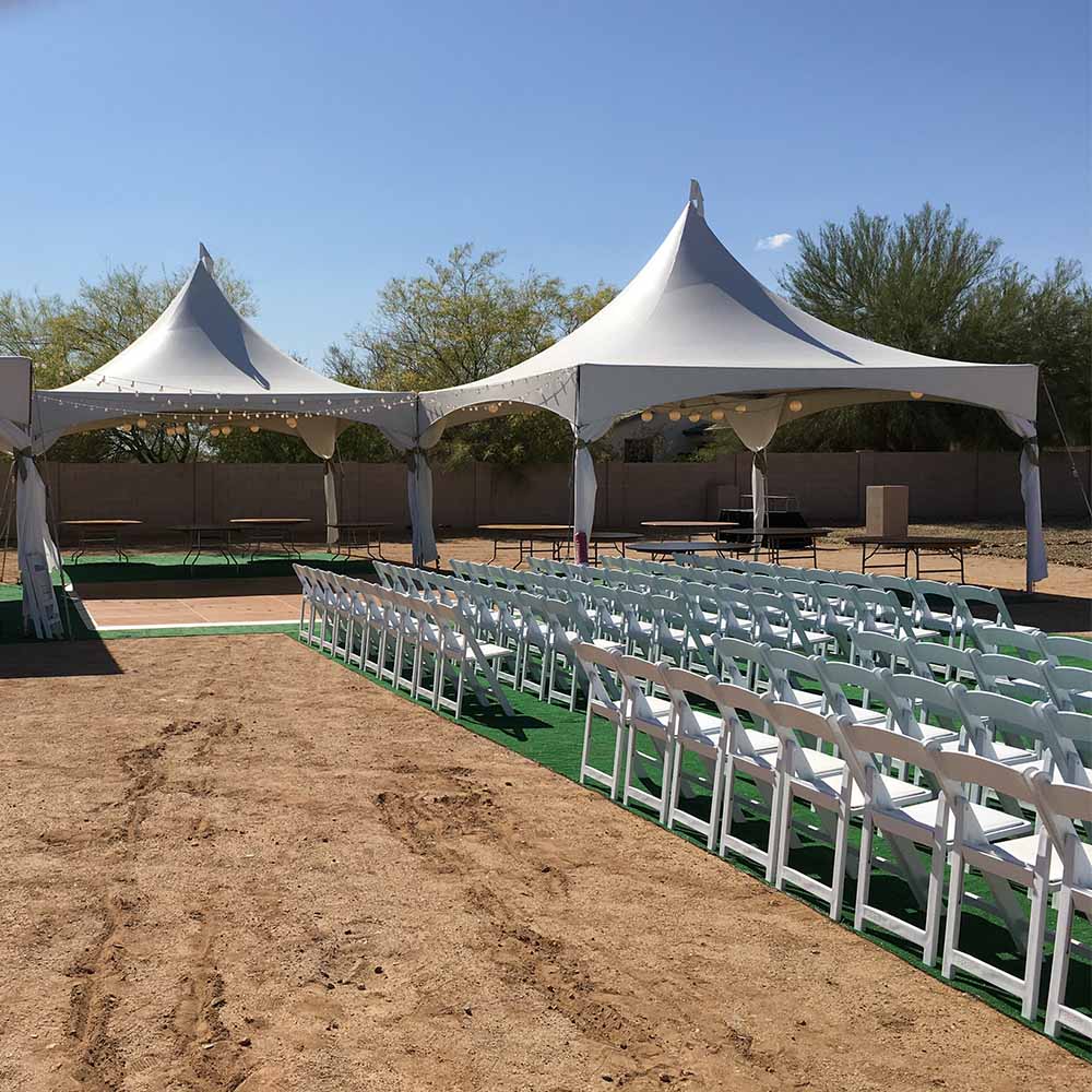 96 Guest Dancing Under the Stars JMS Wedding Tent Bundle