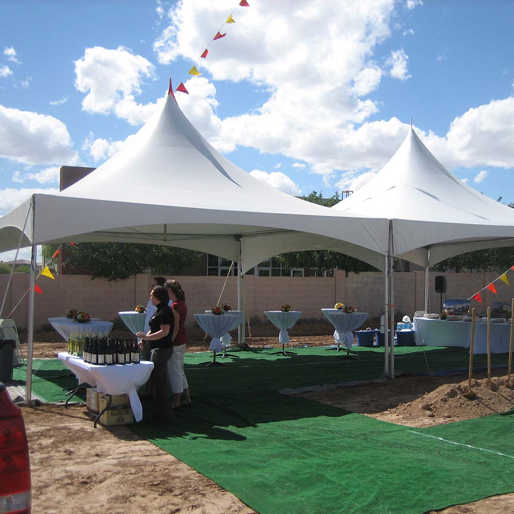 Groundbreaking Tent Rental Package for 50 Guests | JMS Tents