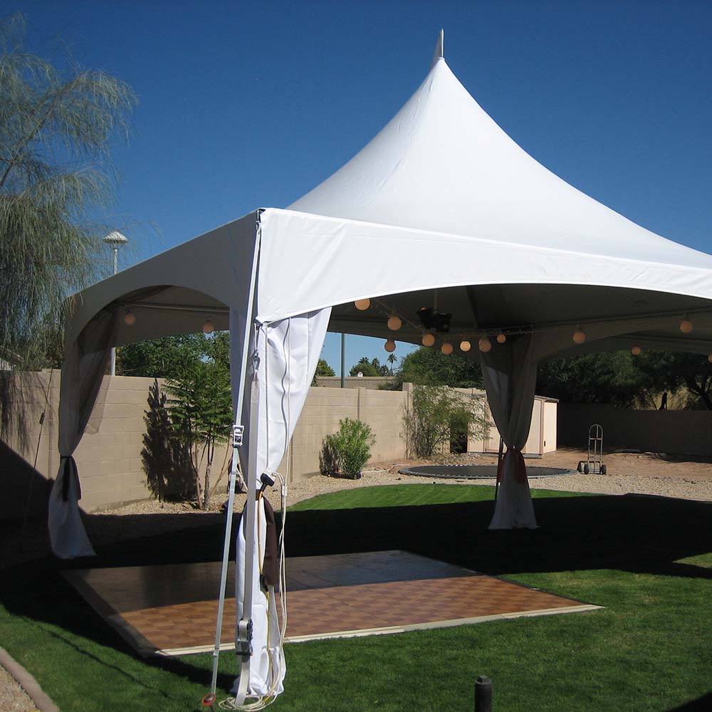 Backyard Dance Tent Package | JMS Tents & Party Rentals