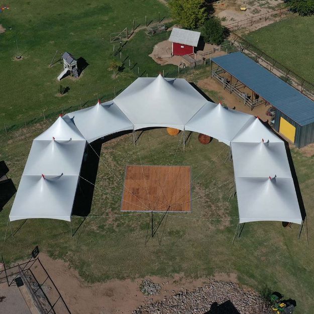 Dancing Under the Stars Wedding Tent Bundle 350 | JMS Tents